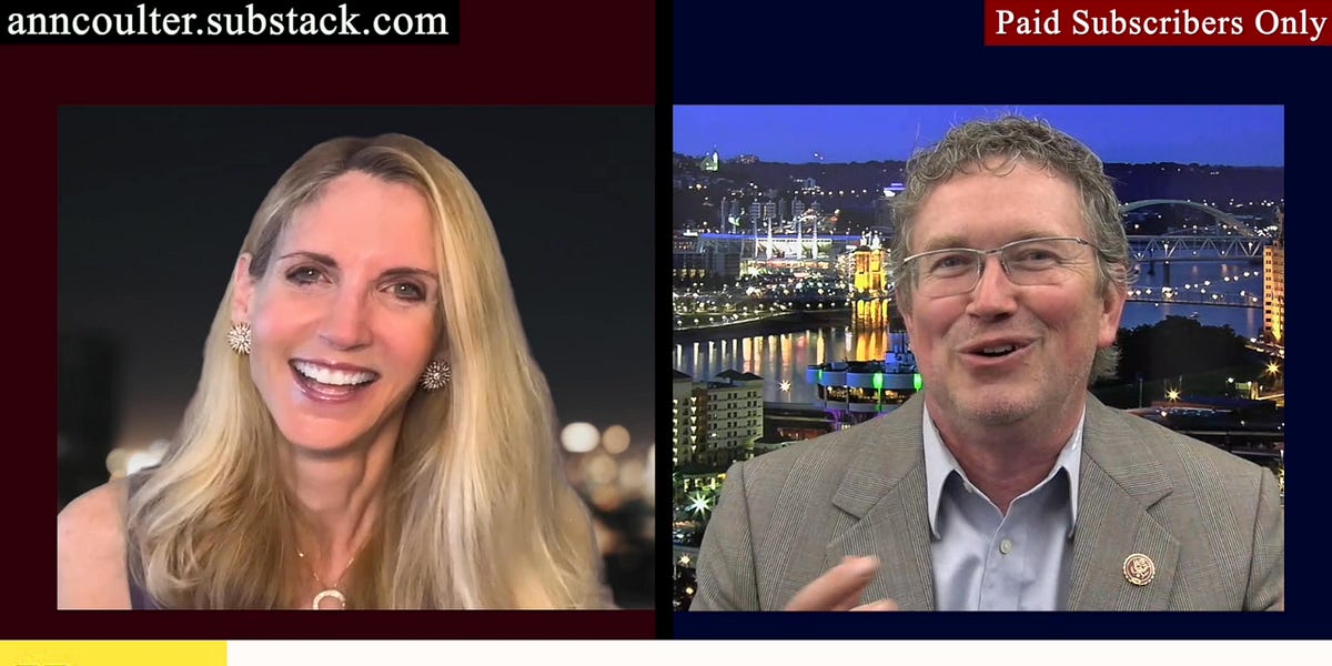 THOMAS MASSIE: HIGH TECH REDNECK - by Ann Coulter - Unsafe