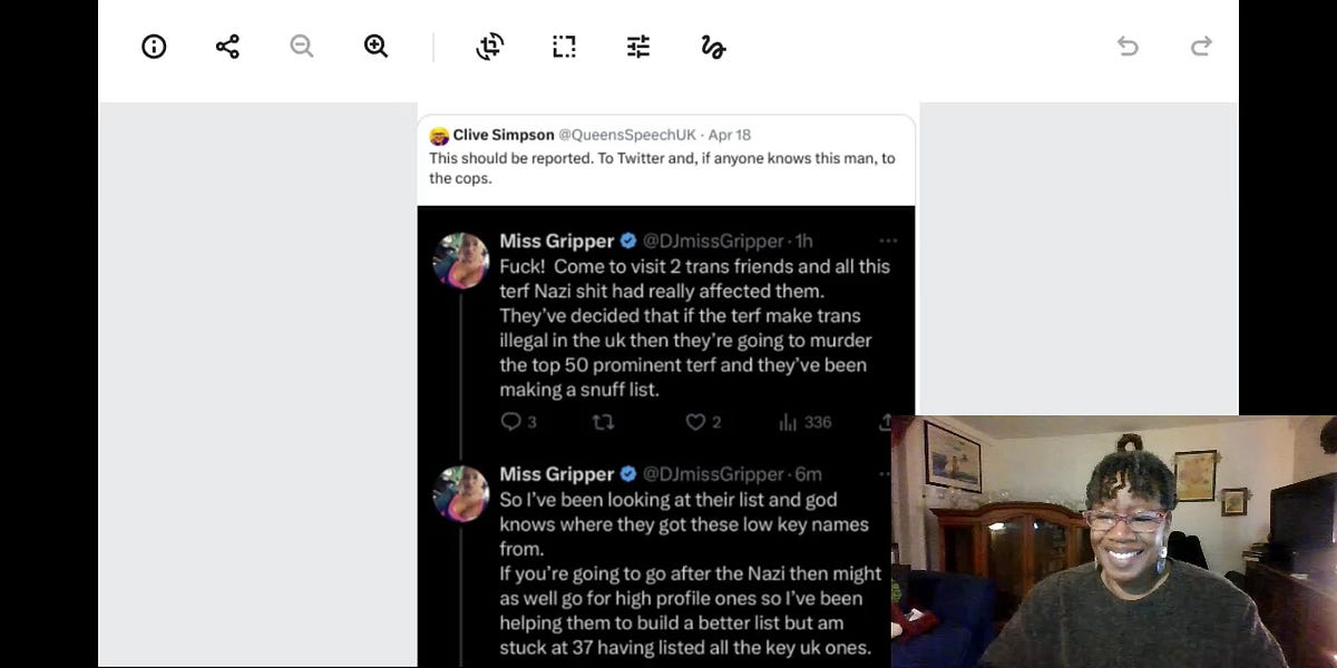 MAN MAKES A 'TERFs TO KILL' LIST, JOINS PROMINENT WOMEN'S ORG.