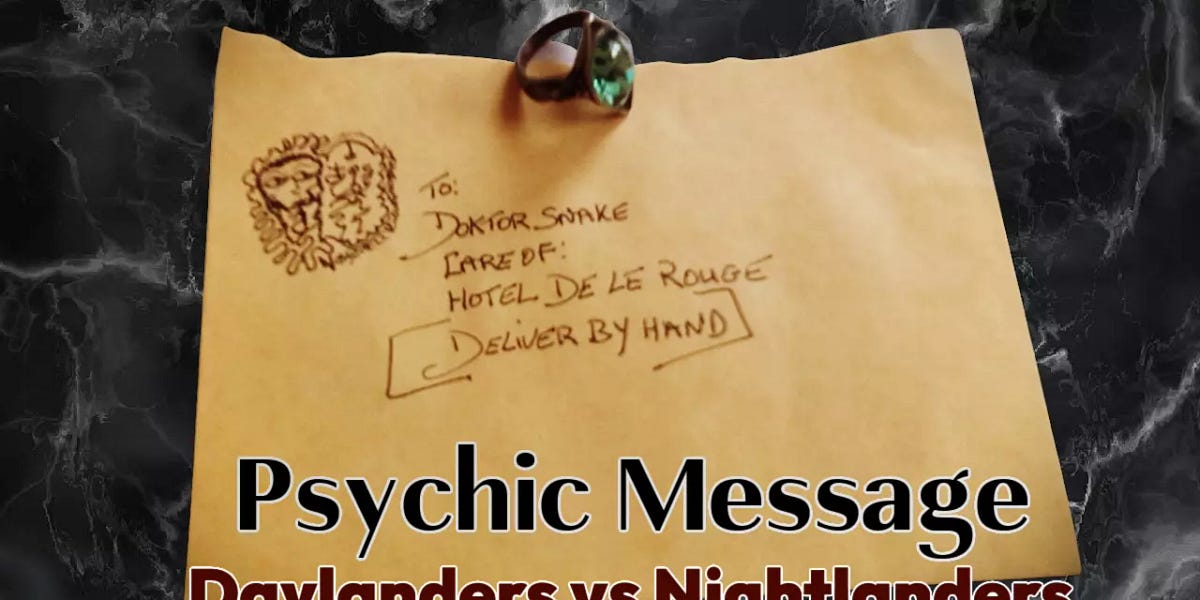 🔉 Psychic Message - Letter From The Numinous - Take On The Ruling ...