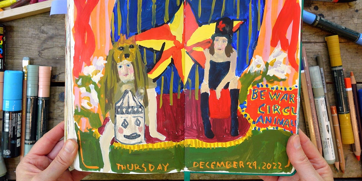 Sketchbook Tour Part 2 - by Sandi Hester - An Artist's Life