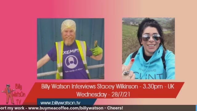 Stacey Wilkinson Interview - Billy Watson TV