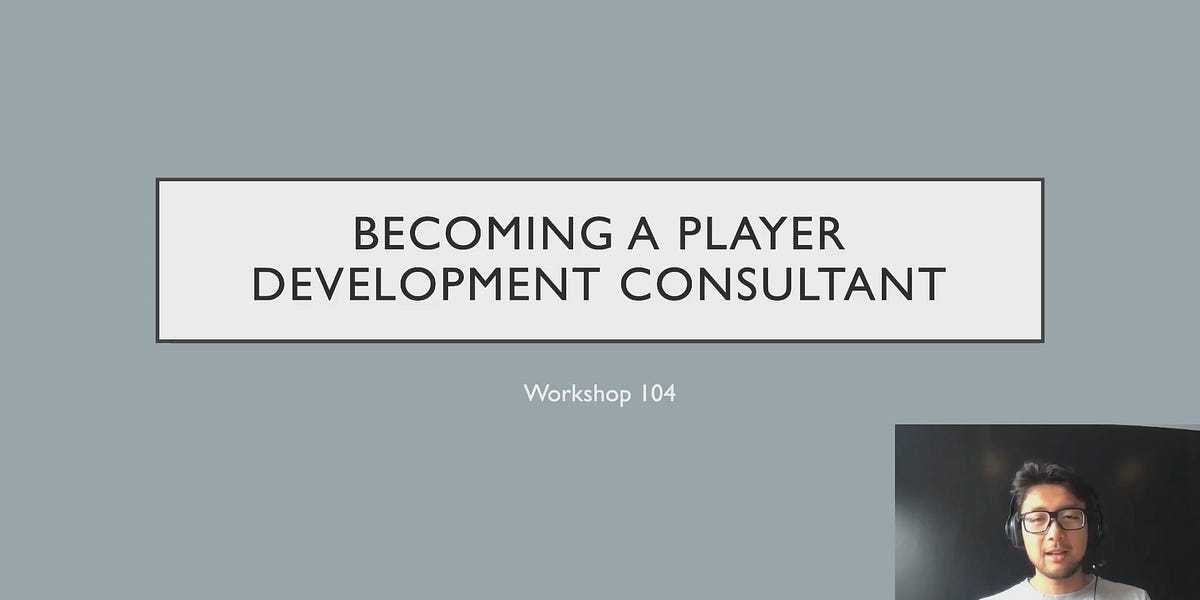 Develop Better Players - by Jack Han