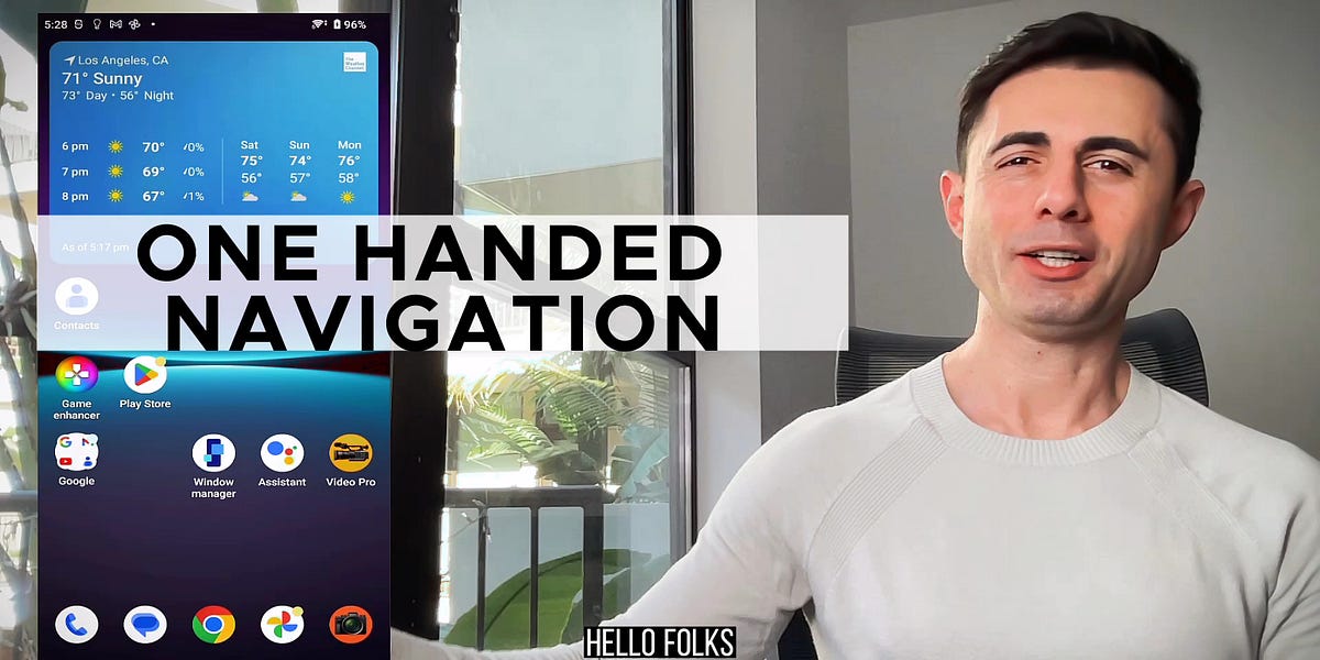 Master Your Android Display - One Handed Ergonomics