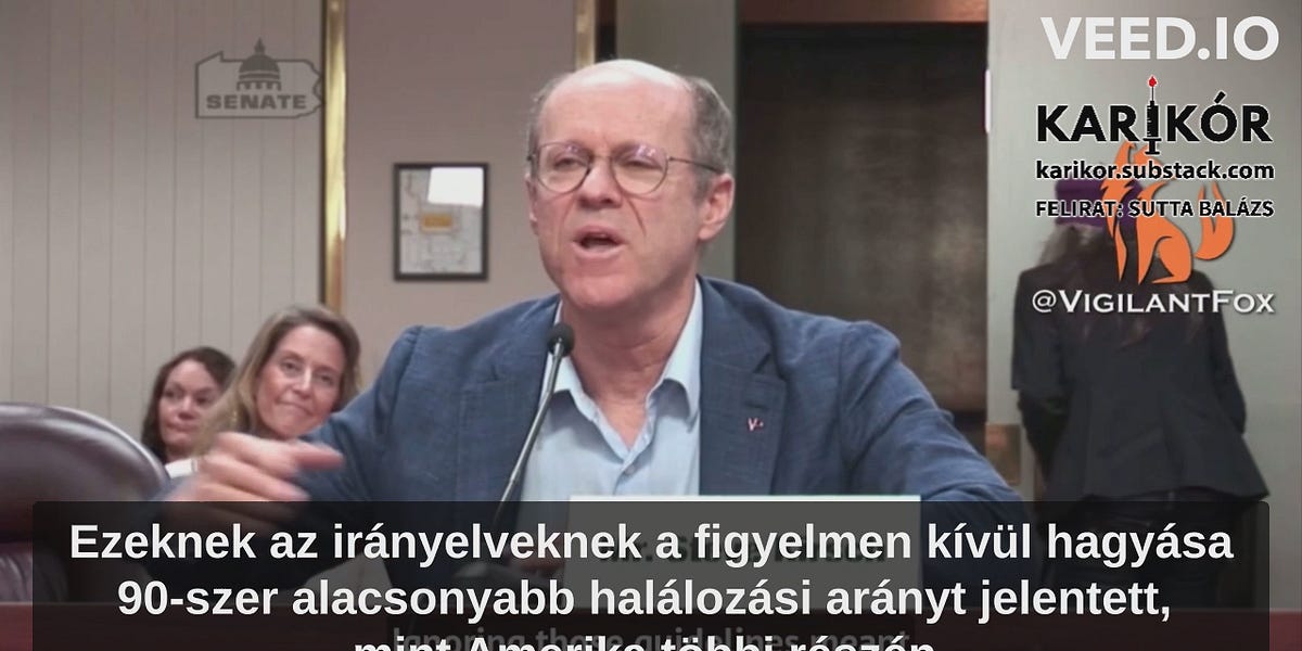 Steve Kirsch: "Az amishok 90-szer alacsonyabb arányban haltak meg COVID ...