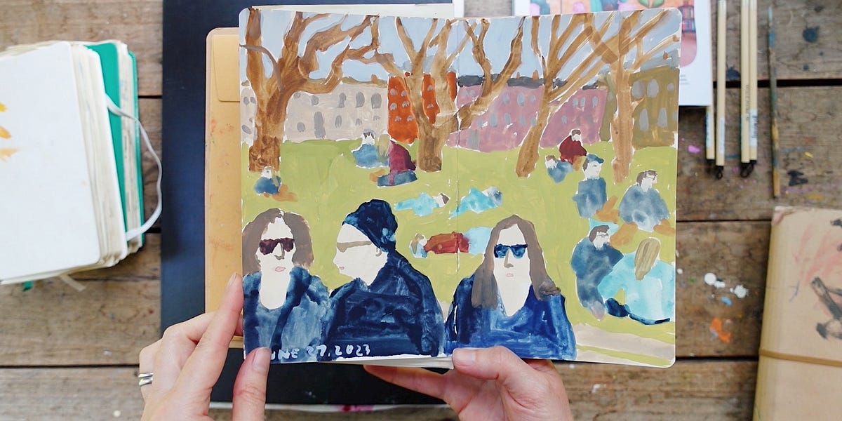 Weekend Art Catch-Up - by Sandi Hester - An Artist's Life