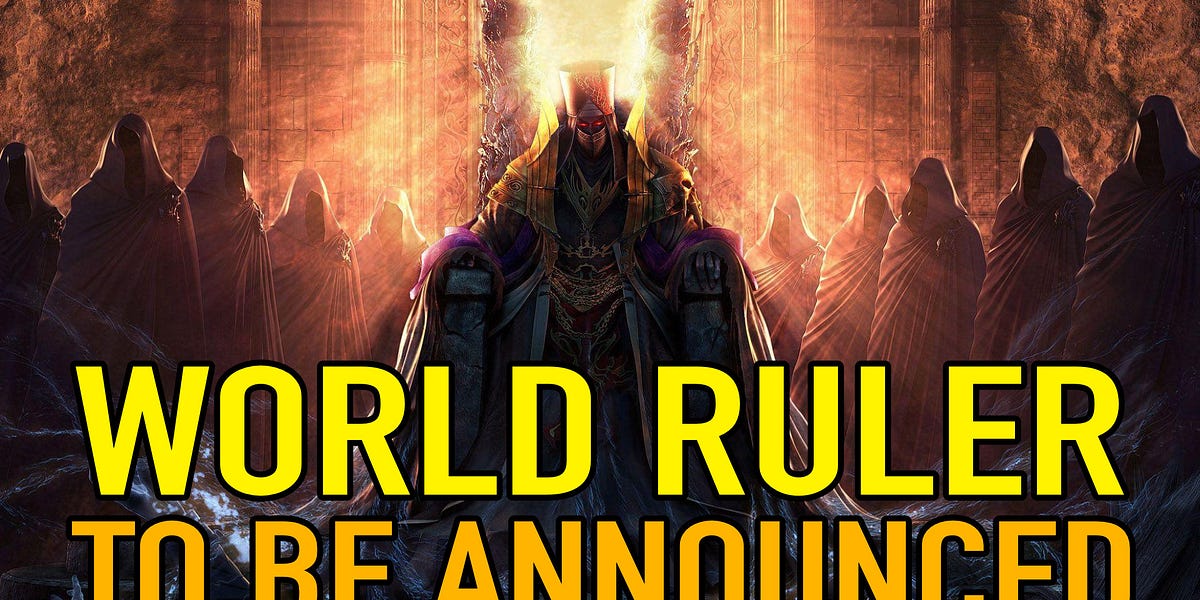 VIDEO: World Ruler To Be Announced - THINK ABOUT IT
