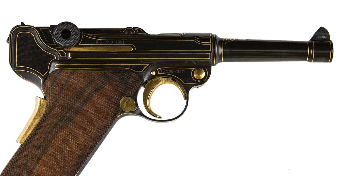 The InterArms 9mm Mauser Parabellum: - Rose & Scroll