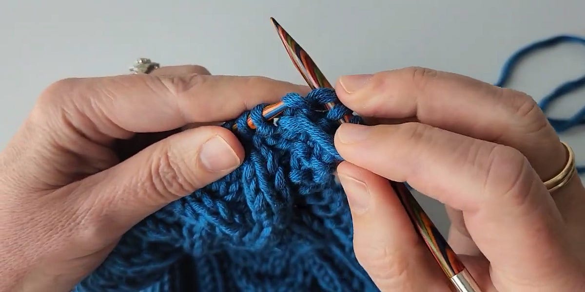 How To Knit Cables Without A Cable Needle - Yarn Bay