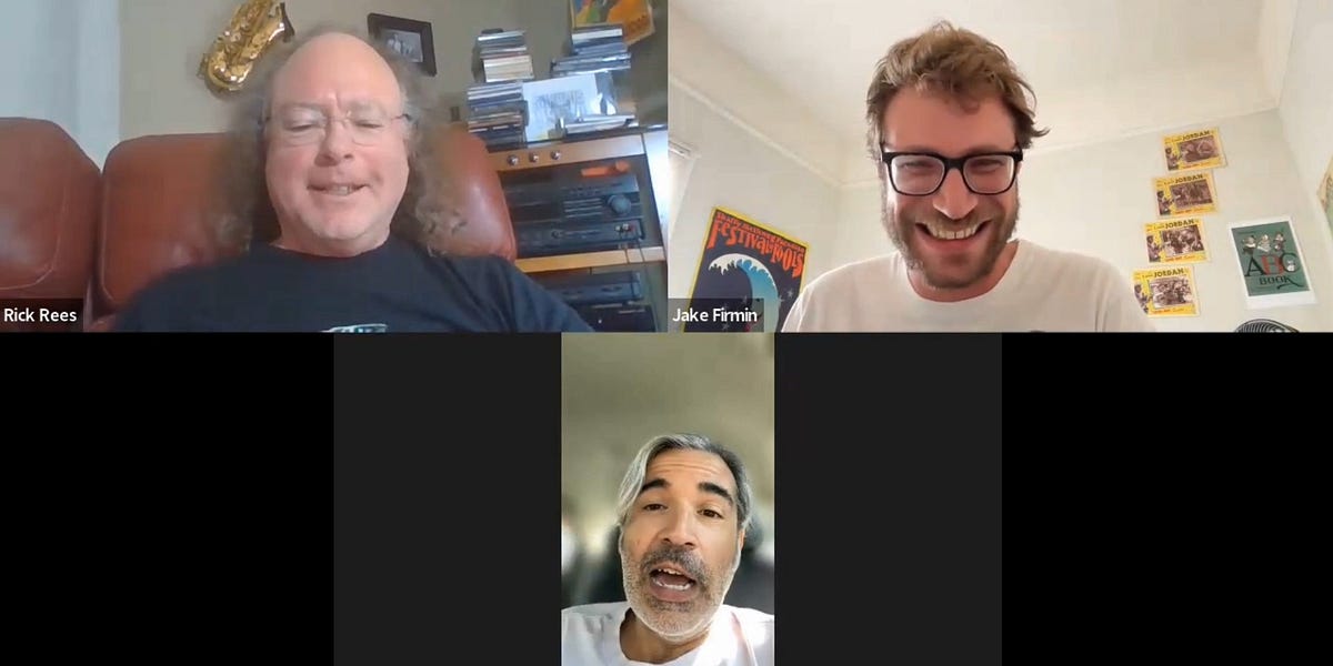 Mike Baggetta (mssv) and Jake Firmin (The Hominoids) talk improvisation.