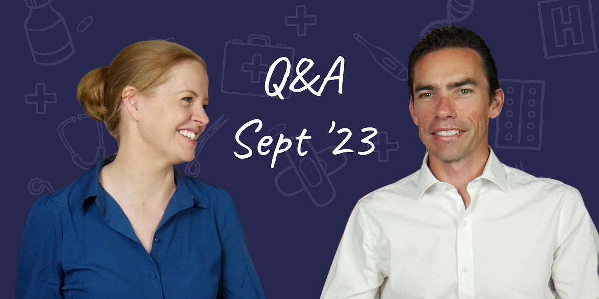 Drs Bailey Q&A 30 September 2023 - Dr Sam Bailey