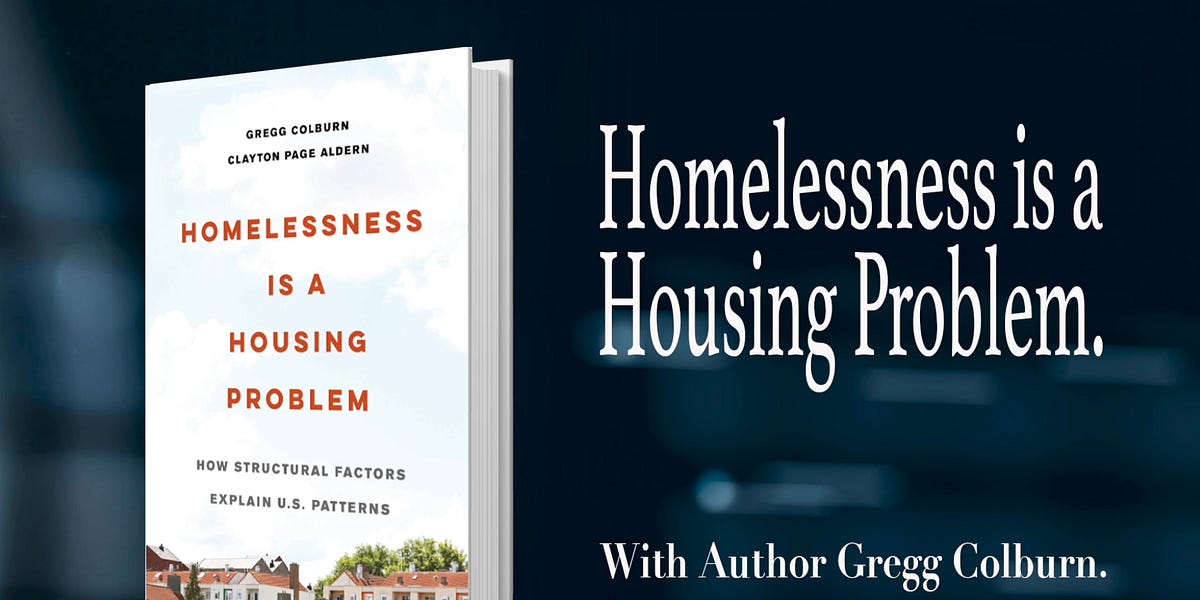 (Watch, Listen or Read) Homelessness is a Housing Problem.