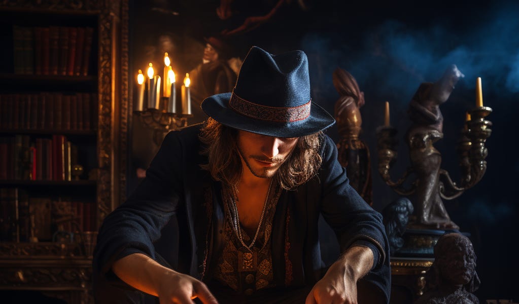 Hermetic Tarot - by Michael Smith - Dreaming Wizard