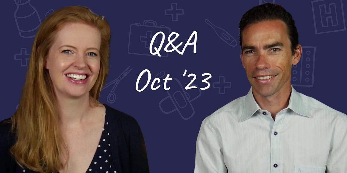 Drs Bailey Q&A 30 October 2023 - Dr Sam Bailey