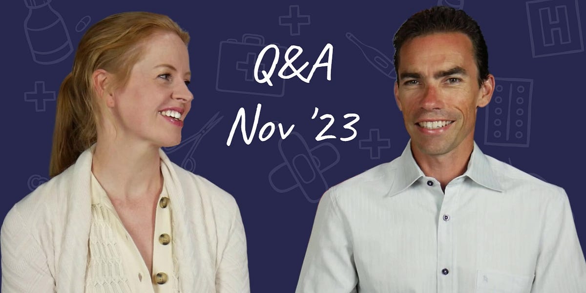 Drs Bailey Q&A 30 November 2023 - Dr Sam Bailey