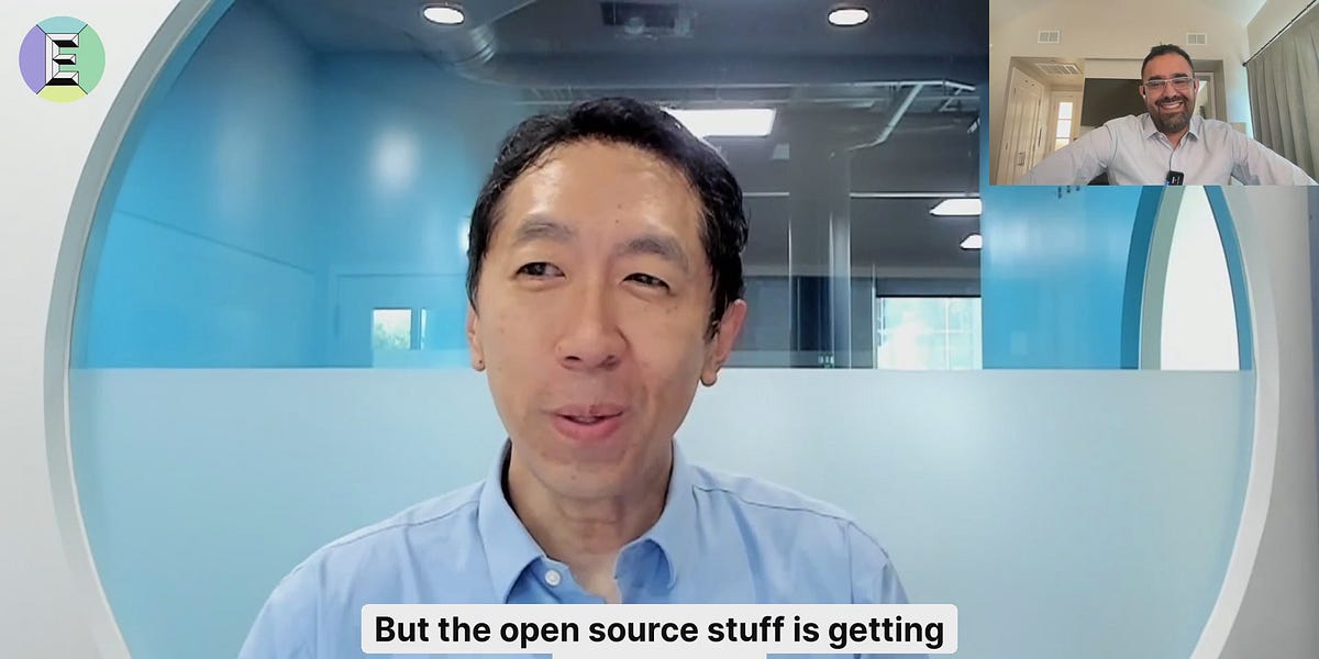 🐙 AI is in business — I caught up with Andrew Ng