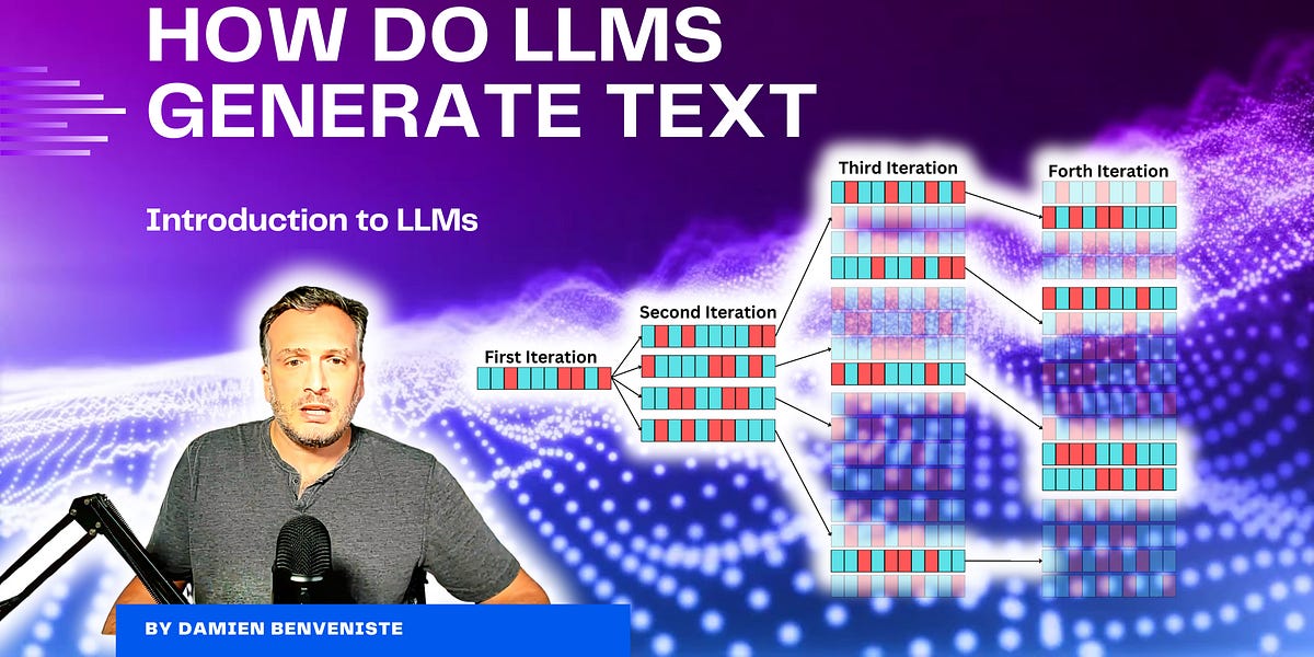 How LLMs Generate Text - by Damien Benveniste