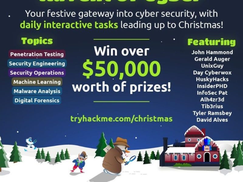 CTF Alert - TryHackMe Advent of Cyber - by Andrea Harston