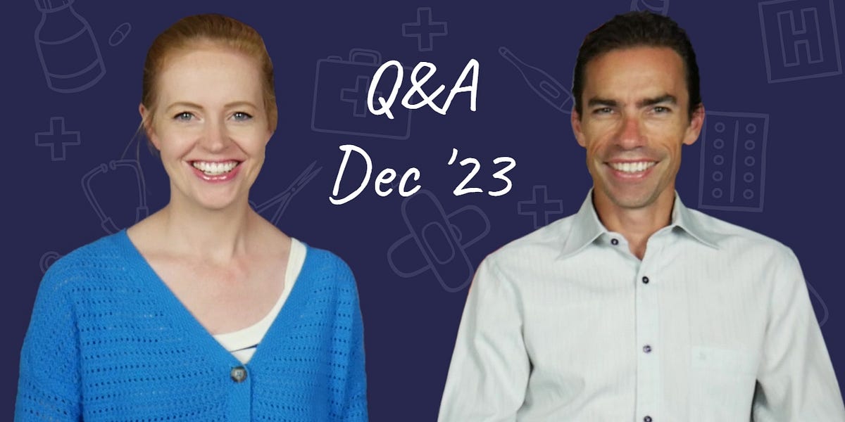 Drs Bailey Q&A 30 December 2023 - Dr Sam Bailey