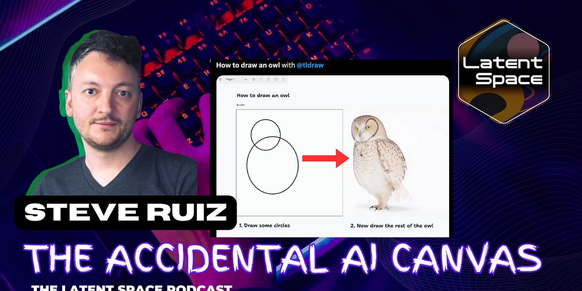 The Accidental AI Canvas - with Steve Ruiz of tldraw