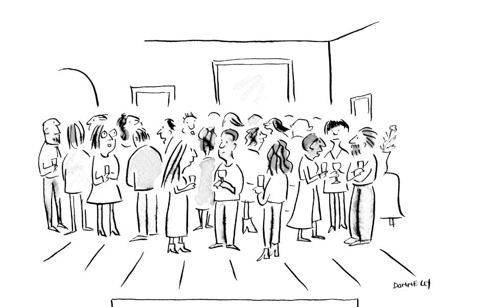 Reading Drawing Captions From This Week's New Yorker