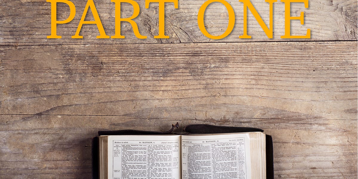 Why Should We Trust The Bible? (Pt. 1)