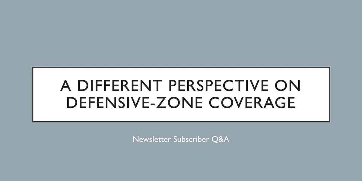 Defensive Woes? - by Jack Han - Hockey Tactics Newsletter