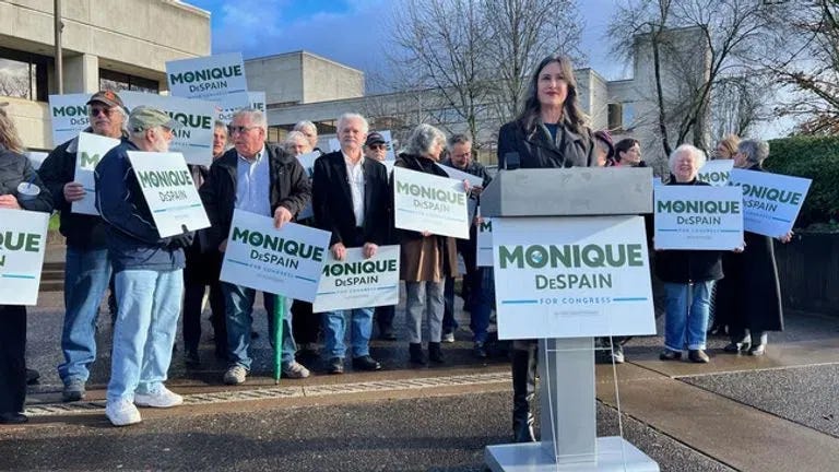 Monique DeSpain, candidate for OR's 4th Congressional District