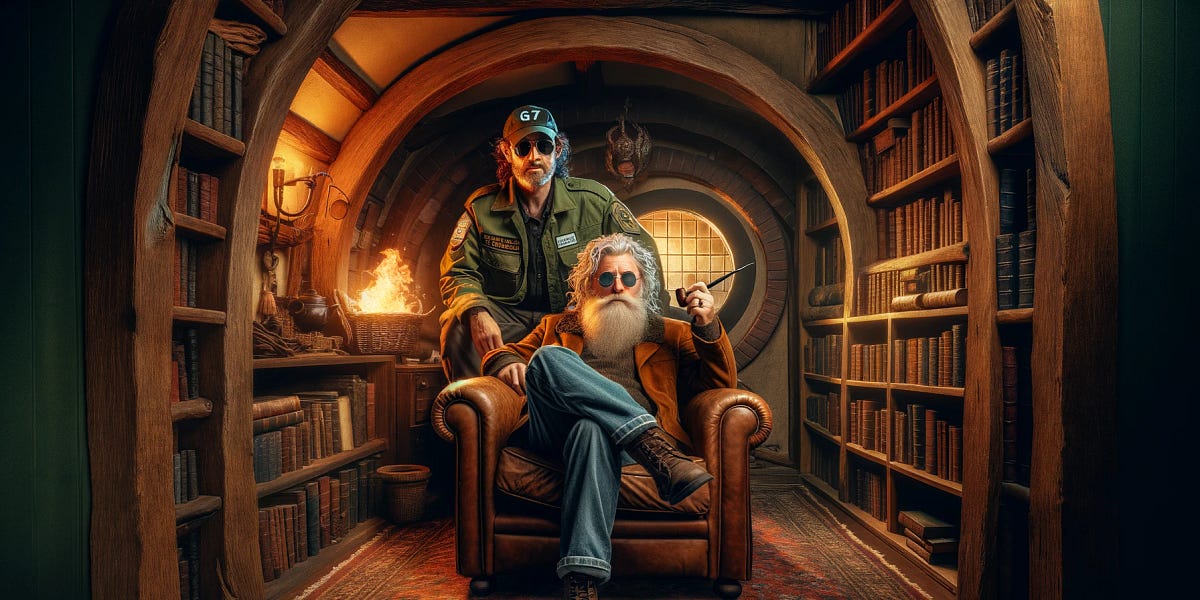 Did he transform into a Hobbit? The magickal art of overshadowing