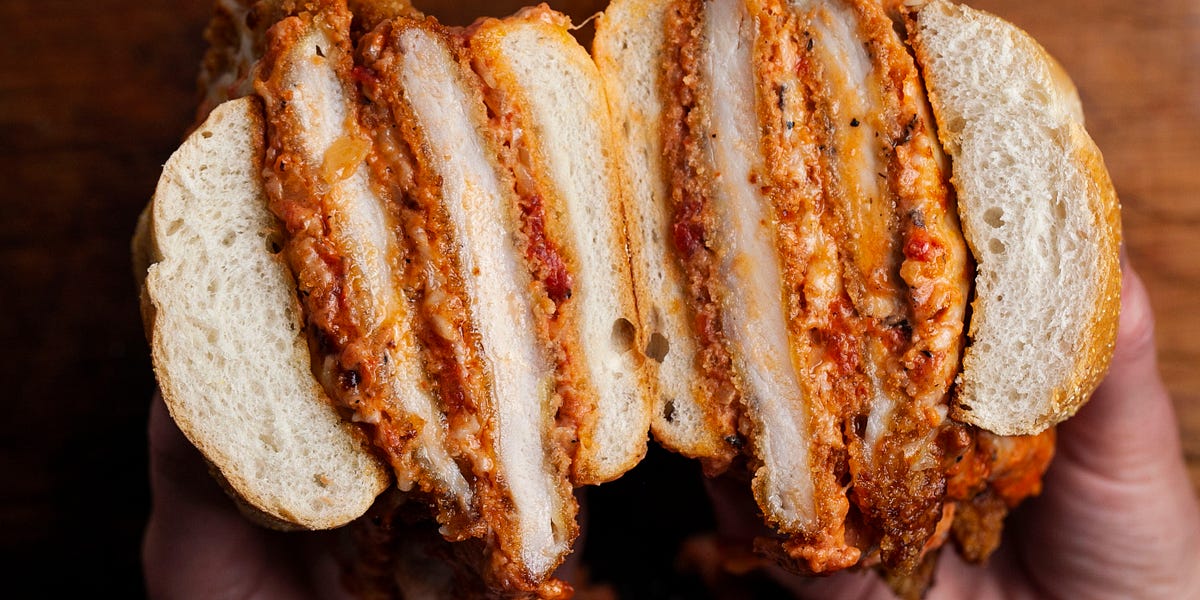 Vodka! Chicken! Parm! Sandwiches! - by Farideh Sadeghin