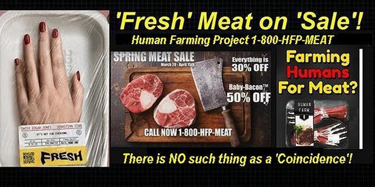 What is McDonald's and Burger Kings 'Human Farming Project 1-800-HFP ...