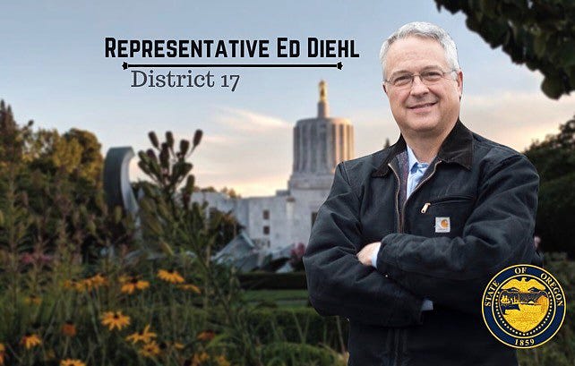 Interview: Rep. Ed Diehl - by Jeff Eager - Oregon Roundup Interview: Rep. Ed Diehl - by Jeff Eager - Oregon Roundup