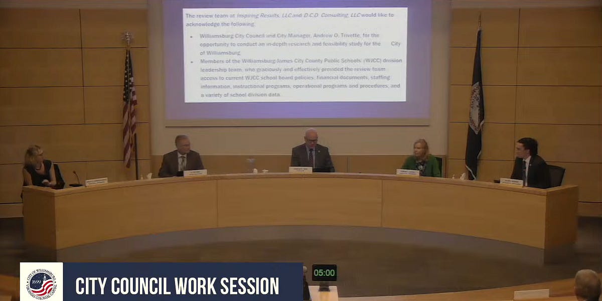 Wjcc School Split Study Insights From Wjcea Leaders Triangle Tidbits