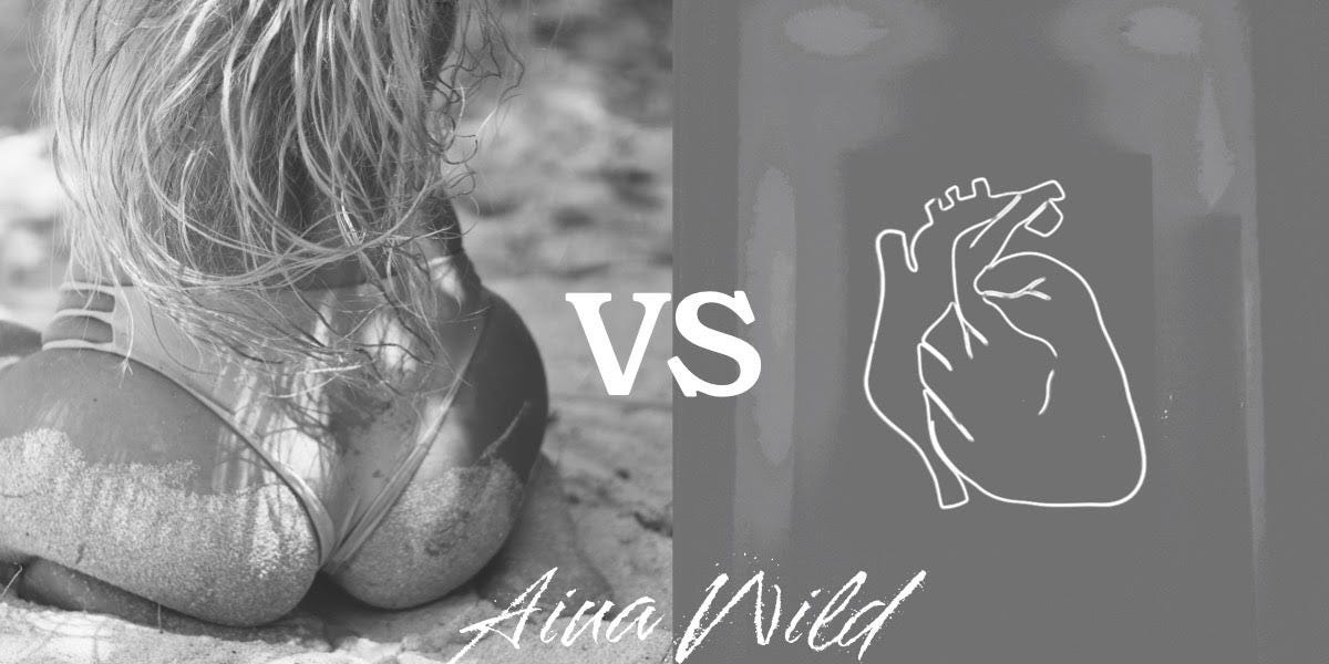 The subtlety of avoiding the heart... - by Aiua Wild