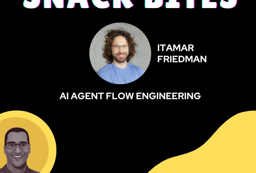 AI Agent-Assisted Flow Engineering - Itamar Friedman (CEO, CodiumAI)