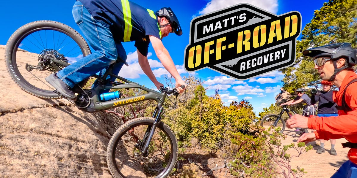 We Took Matt Mountain Biking...and He Shreds!