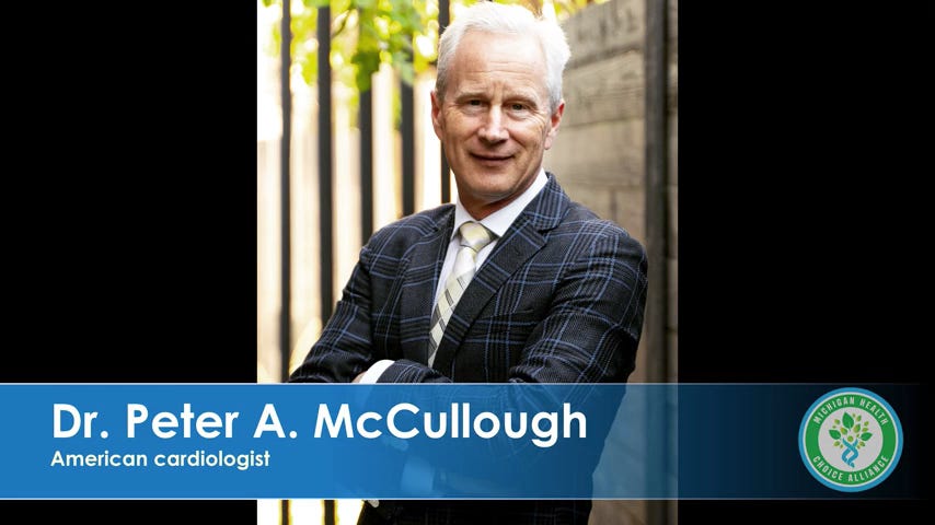 United We Stand: Dr. Peter McCullough Presents "Modern Medicine's Great ...