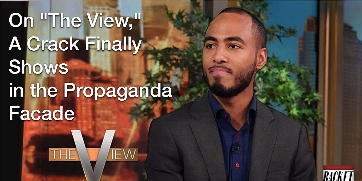 Listen to This Article: On "The View," A Crack Finally Shows in the ...