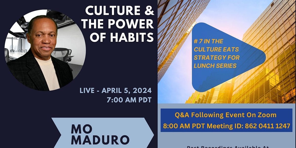 The Habit - Culture Connection - by 7 Fitness Areas