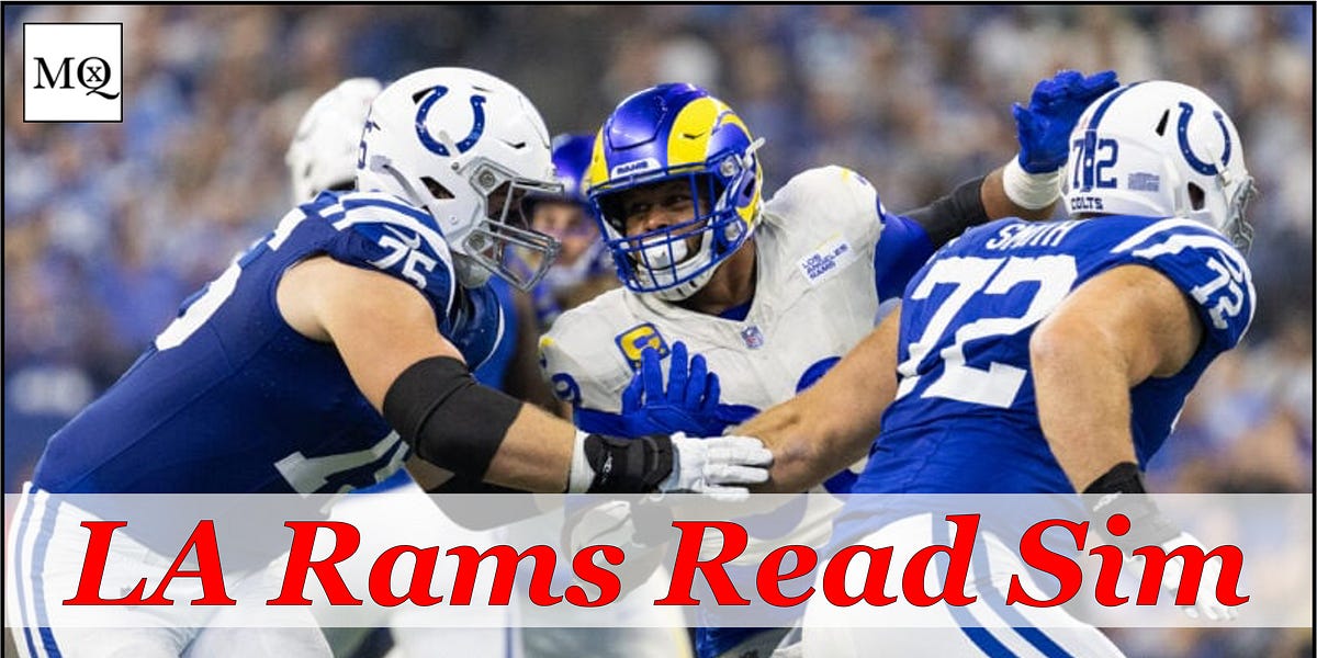 The LA Rams Boss Front Simulated Pressure - MatchQuarters