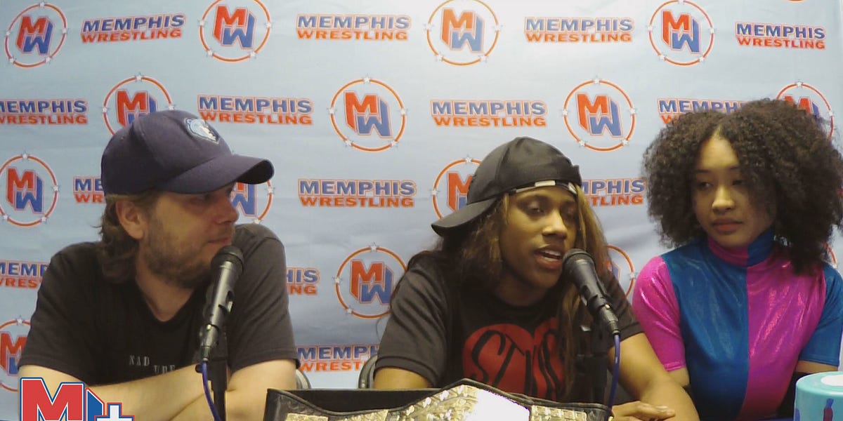 Memphis Wrestling Episode 166 post-show media scrum: Mackenzie Morgan ...