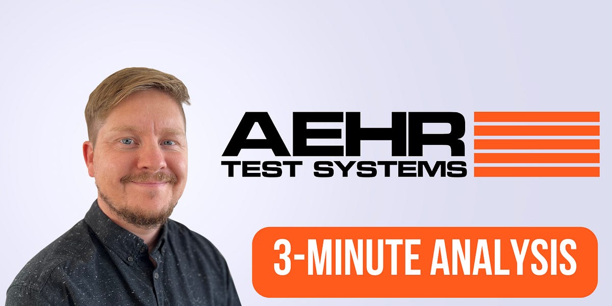 AEHR Test Systems is in freefall - by Joe | 3MB