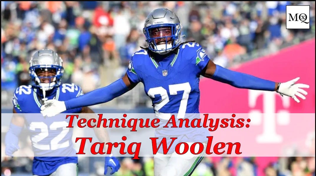 MatchQuarters DB 101: Technique Analysis of Seattle Seahawks Tariq Woolen
