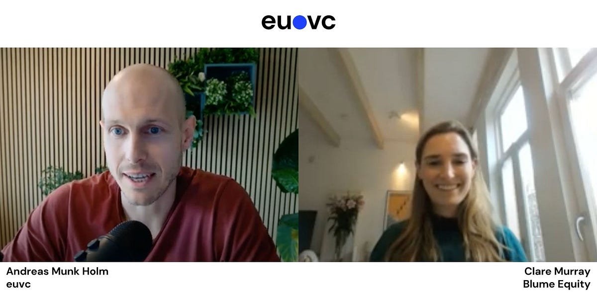 Newcomer of the Year Finalist: Clare Murray on building Blume Equity & investing in sustainable ...