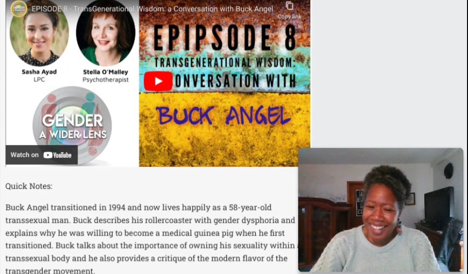 Stella Omalley Helps Buck Angel Sell Porn