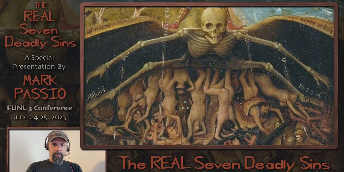 The Real 7 Deadly sins - by Dennis promoting Mark Passio
