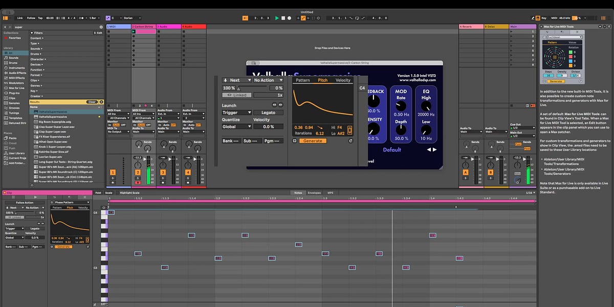 Live 12 - Philip Meyer's Midi Tools - by Nick Lewis