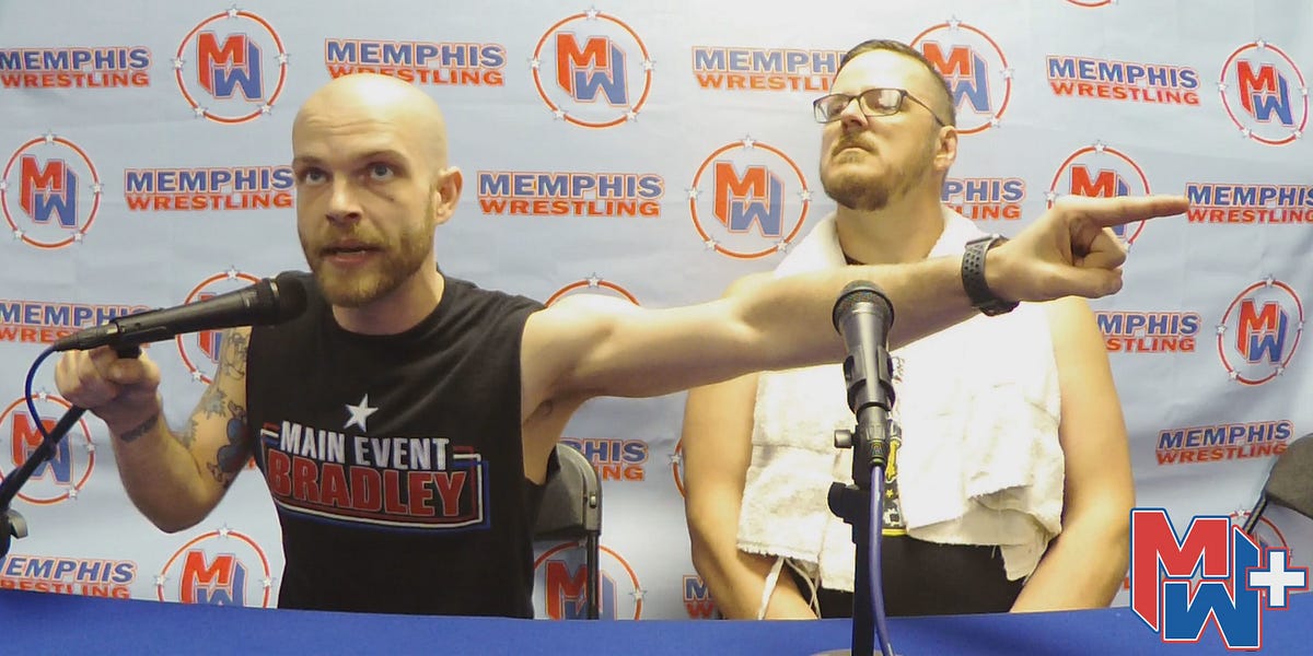 Memphis Wrestling Episode 171 post-show media scrum: Main Event Bradley ...