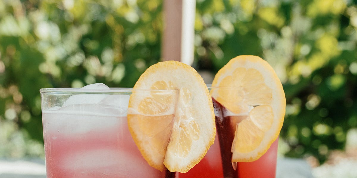 Rhubarb Ginger Fizz - by Stuart Elliott