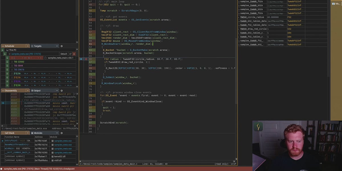 Codebase Walkthrough: Using The Metaprogram