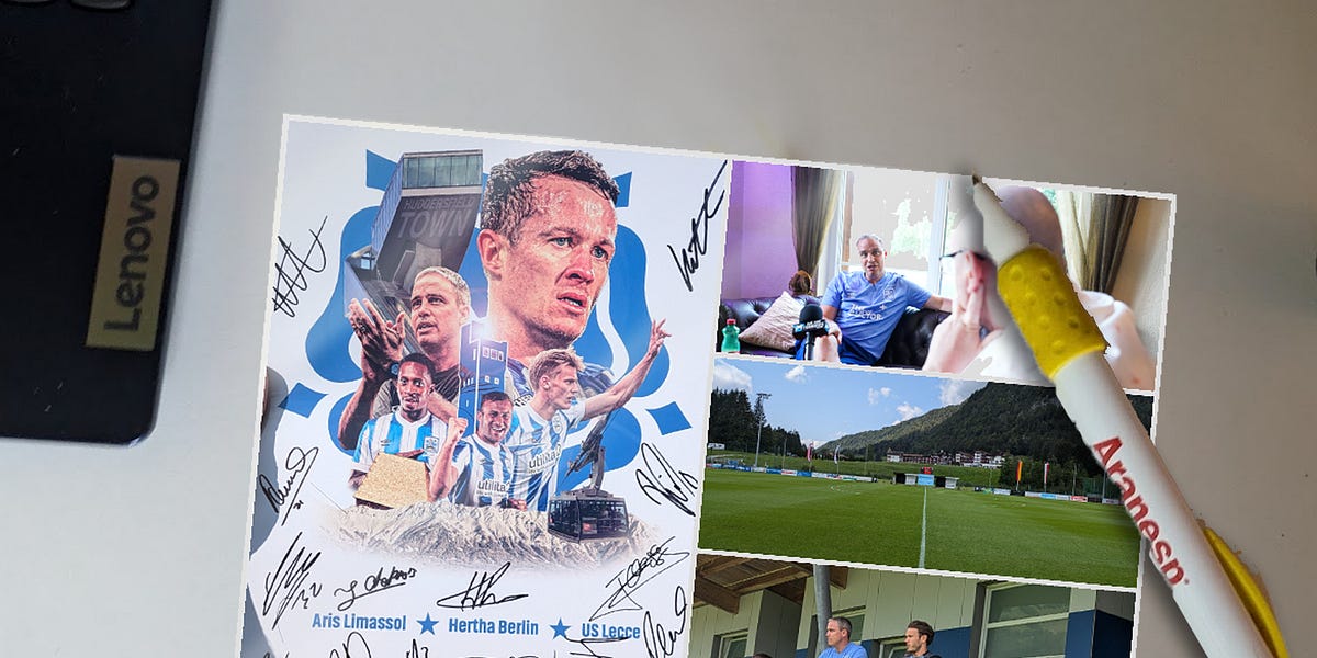 Postcard From Austria: Hertha Berlin - by Steven Chicken